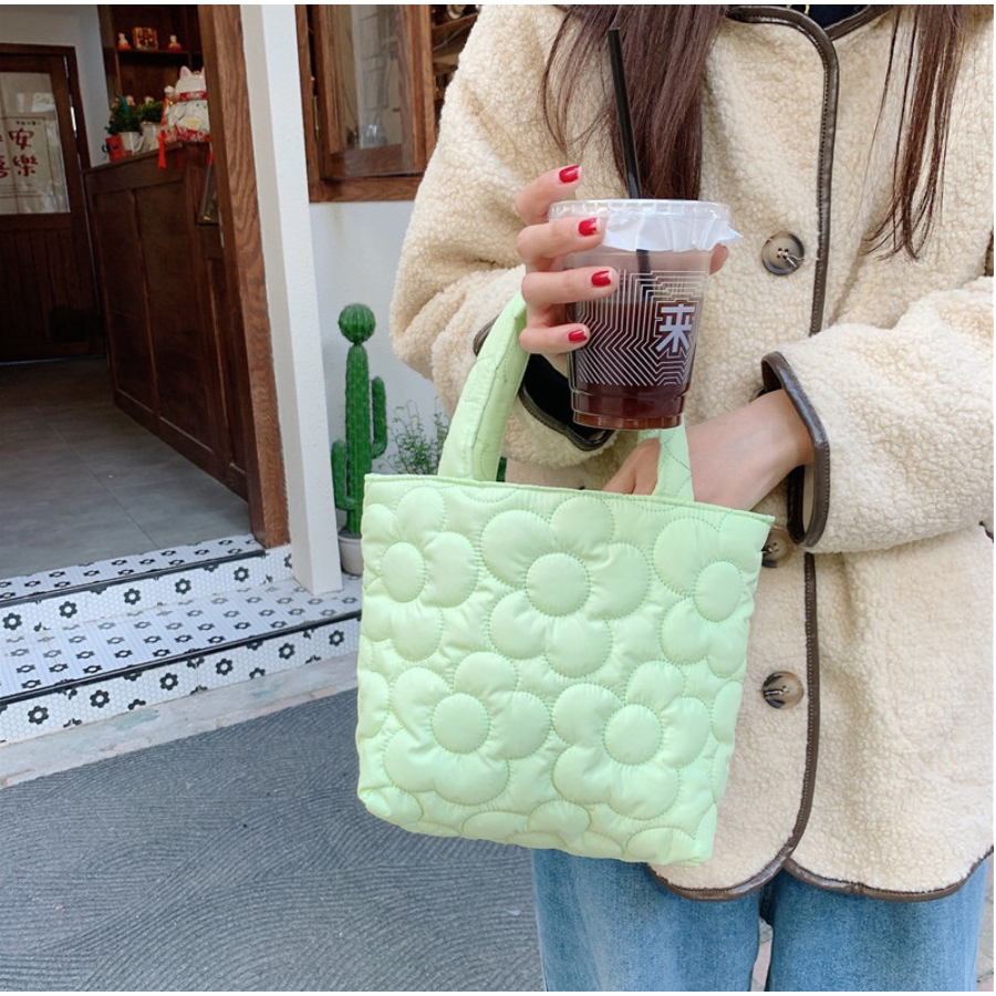 Jual PREMIUM PUFF KOREAN HAND BAG / MINI KOREAN BAG PASTEL COLOR / TAS ...