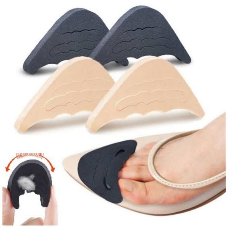 Jual BK09 Ganjalan Sepatu Kebesaran Pengganjal Sepatu Insole Sepatu Bagian Depan | Shopee Indonesia