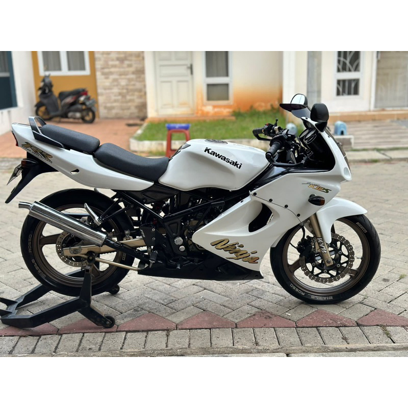 Jual kawasaki ninja rr krr old 2009 putih albino istimewa | Shopee Indonesia