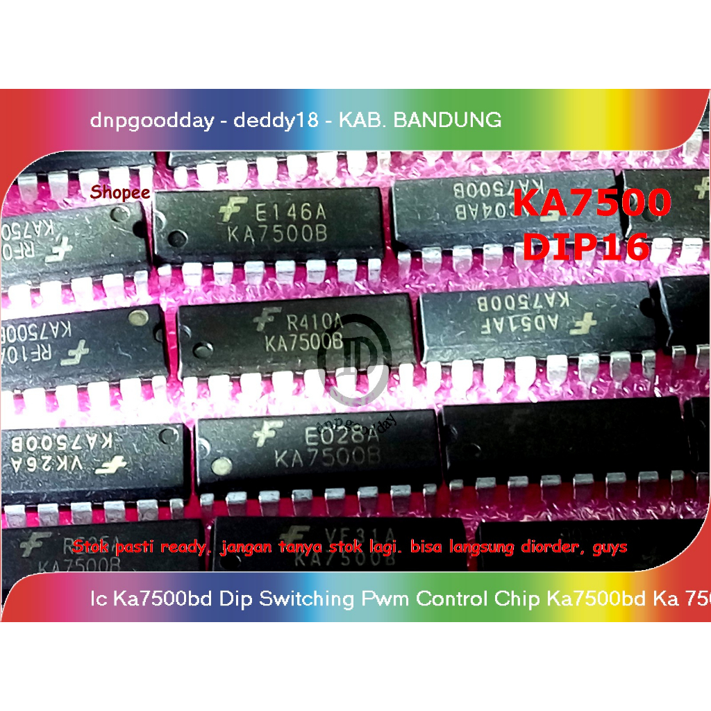 Jual Ic Ka7500bd Dip Switching Pwm Control Chip Ka7500bd Ka 7500 Lcd ...