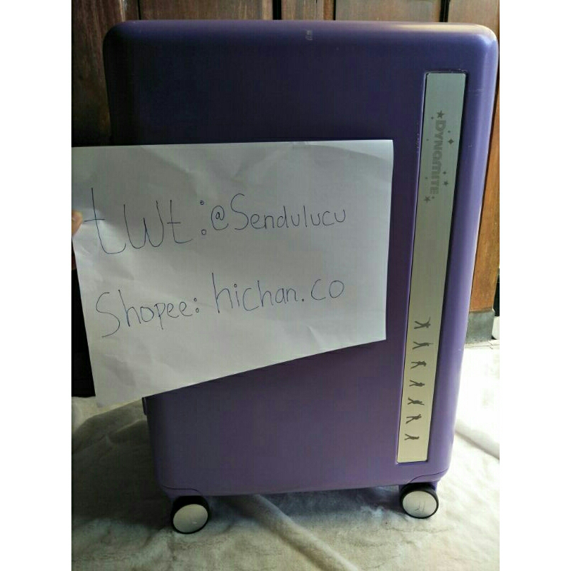 Jual Luggage Koper Samsonite Red x BTS Purple/Ungu (Dynamite Edition ...