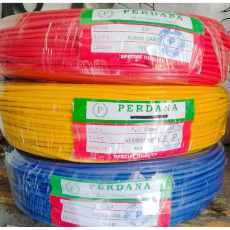 Jual Kabel Listrik Serabut NYAF Perdana 2.5mm 2,5mm ROLL 100M | Shopee Indonesia