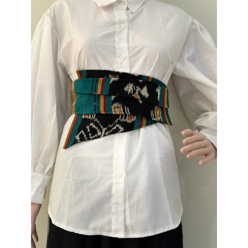 Jual OBI - BELT - OBI TENUN - BELT TENUN - IKAT PINGGANG TENUN | Shopee ...