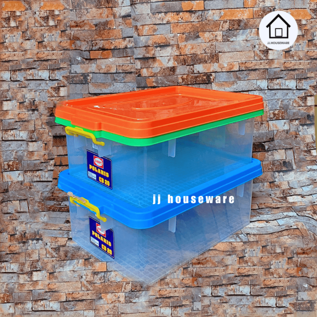 Jual Container Box CB 20 liter Polaris SIP 125 Shinpo / JJ.Houseware ...