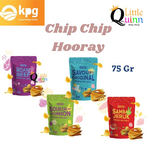 Jual Chip Chip Hooray Keripik Talas / Cemilan Snack Taro | Shopee Indonesia