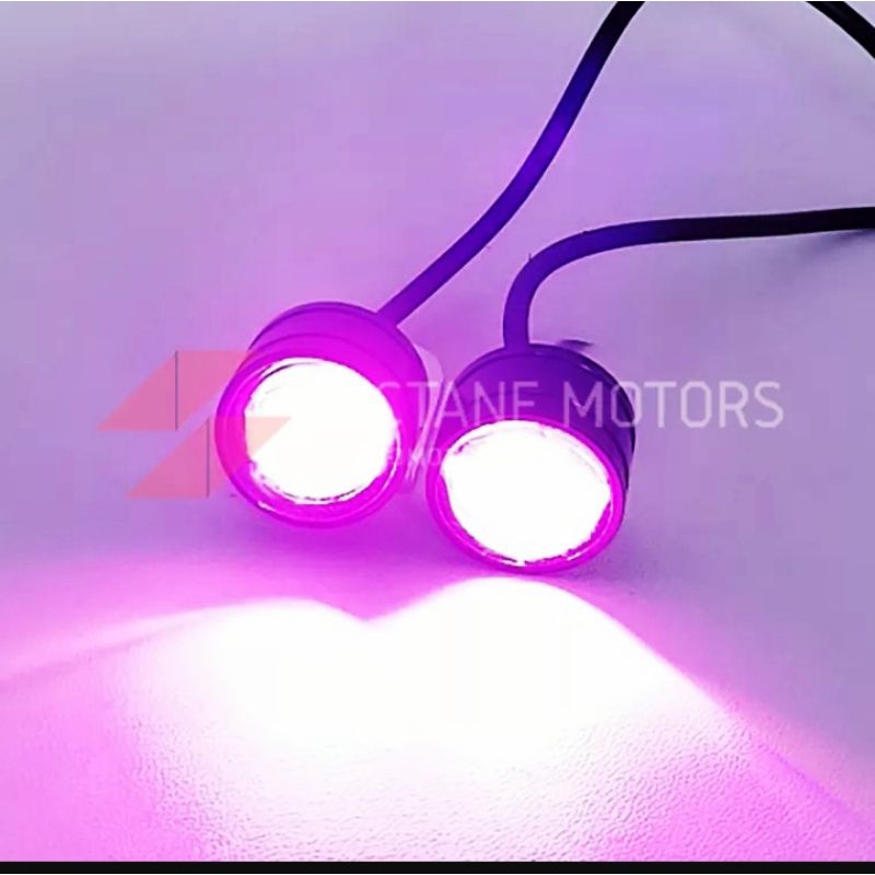 Jual Lampu Mata Elang Plus Dudukan Bracket Mode Diam Shopee Indonesia