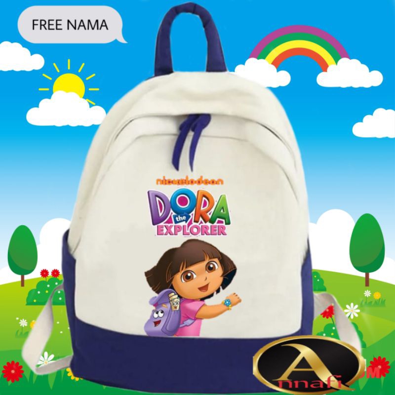 Jual Kantong Tas DORA Explorer anak sekolah TK/SD | Shopee Indonesia