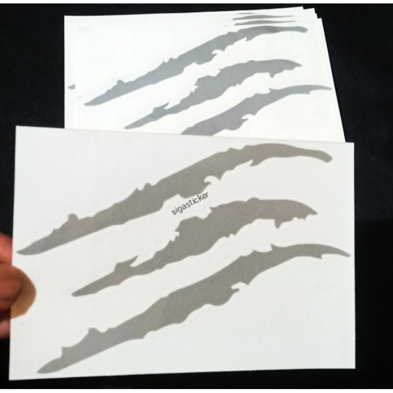 Jual STICKER CAKARAN STICKER CAKAR MONSTER CUTTING | Shopee Indonesia