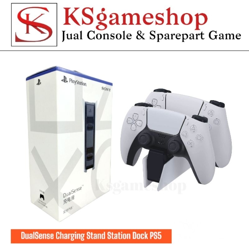 Jual Charging Station Dock Stand Stick Stik PS5 Dualsense Dual Sense ...