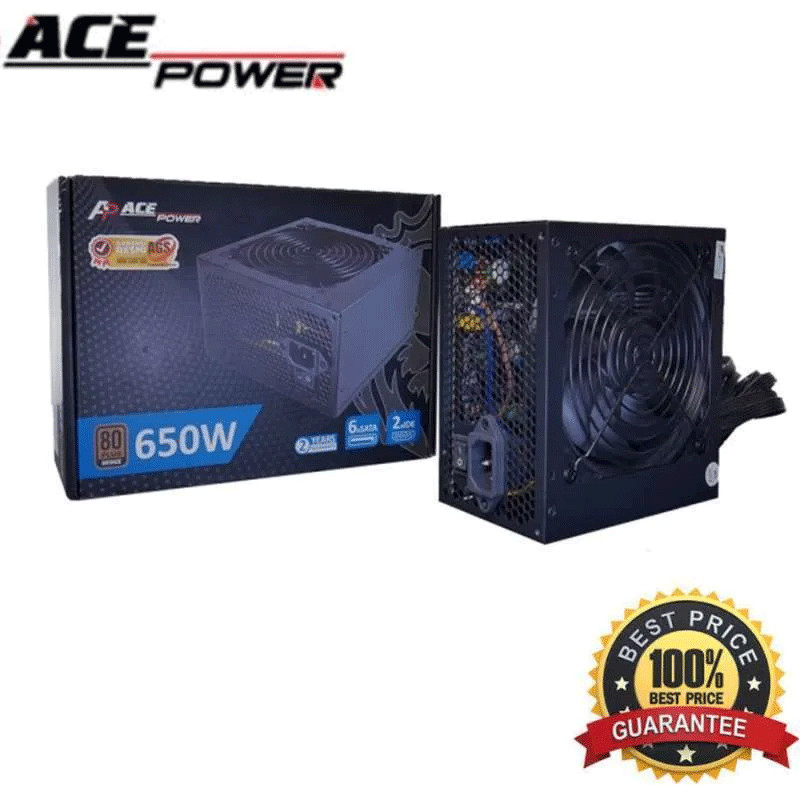 Jual Power Supply Ace Power FP 650Watt 80+ Bronze V2 - PSU 650W 80 ...