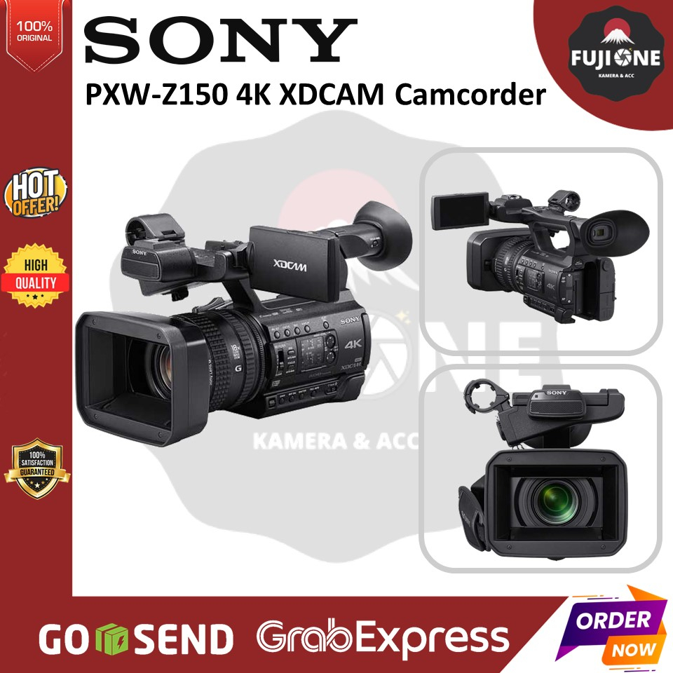 Jual Sony Professional PXW-Z150 4K Handheld XDCAM Camcorder | Shopee ...