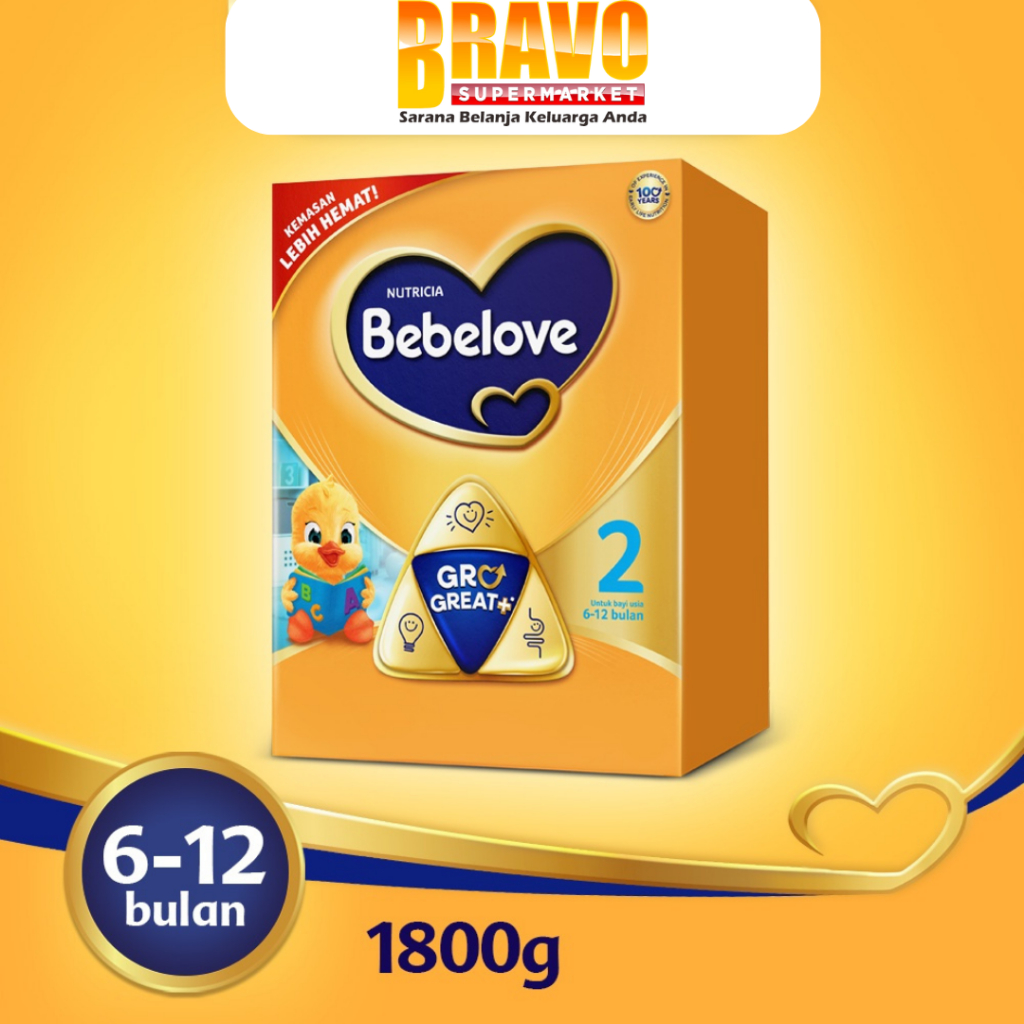 Jual Bravo Bojonegoro - Bebelove Tahap 2 Usia 6 - 12 Bulan Formula Bayi ...