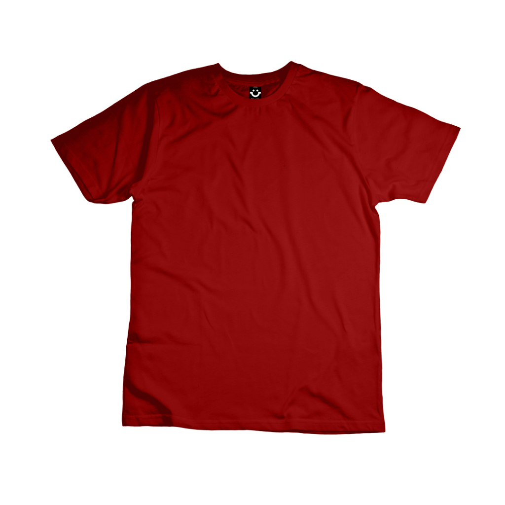 Jual Kaos Polos Pria Warna Merah Marun, Kaos Polos Pria Murah, Kaos Polos Pria Kualitas Premium ...