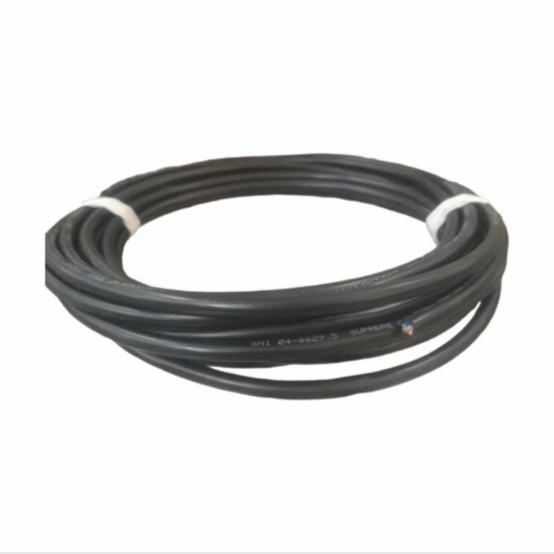 Jual Kabel Listrik NYYHY 2X1.5 SUPREME Hitam Serabut Meteran | Shopee Indonesia