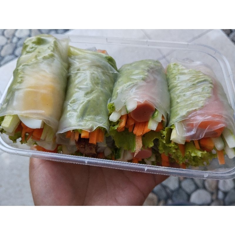 Jual salad vietnam roll isi 8 roll (besar) | Shopee Indonesia