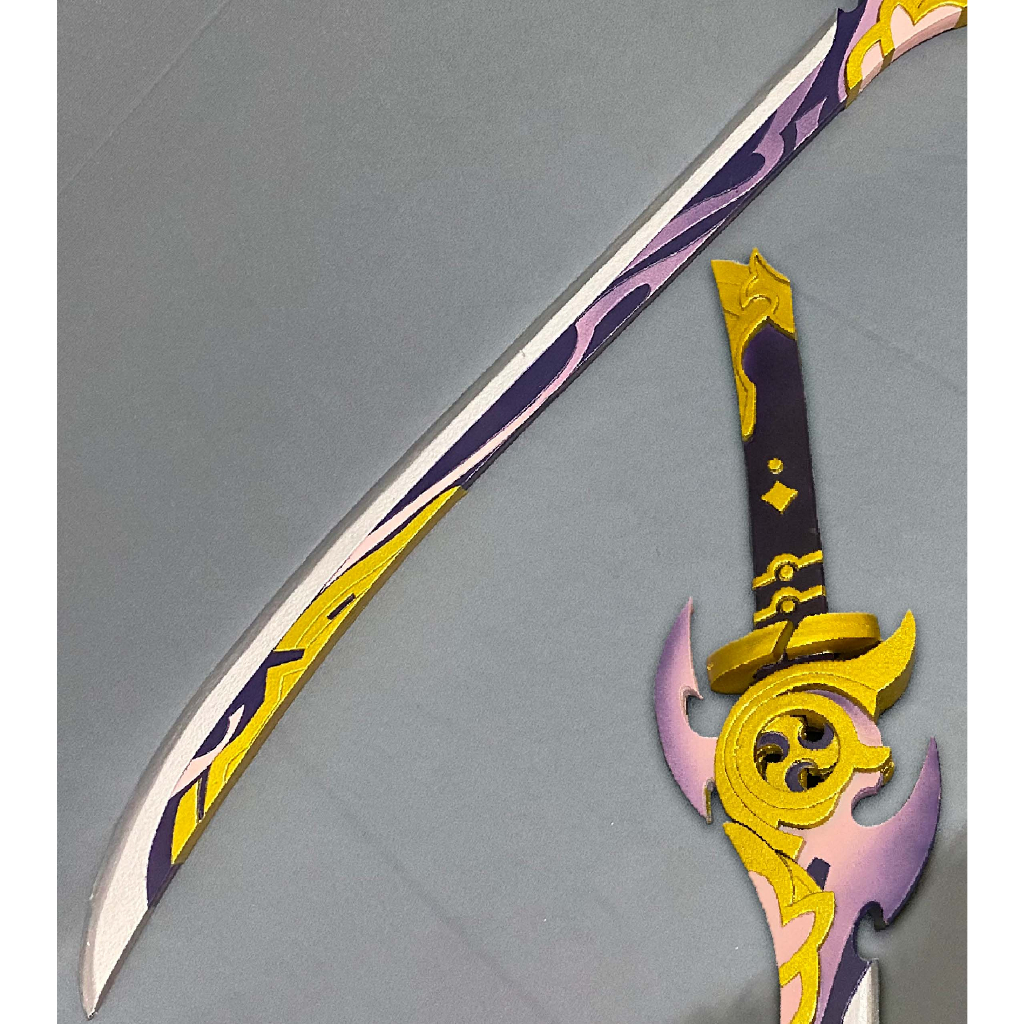 Jual Mistsplitter Reforged Raiden Shogun / Baal / Keqing Cosplay Prop ...