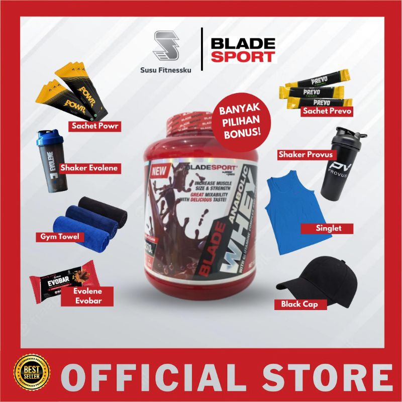 Jual Blade Anabolic Whey Protein 5 lbs Whey Protein | Shopee Indonesia