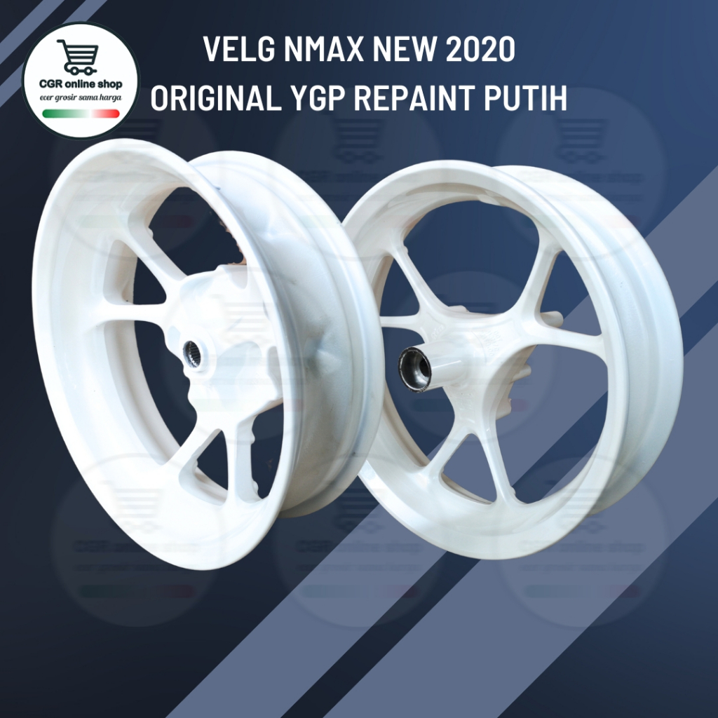 Jual Velg Yamaha NMAX New 2020-2023 Original YGP Repaint Putih | Shopee ...