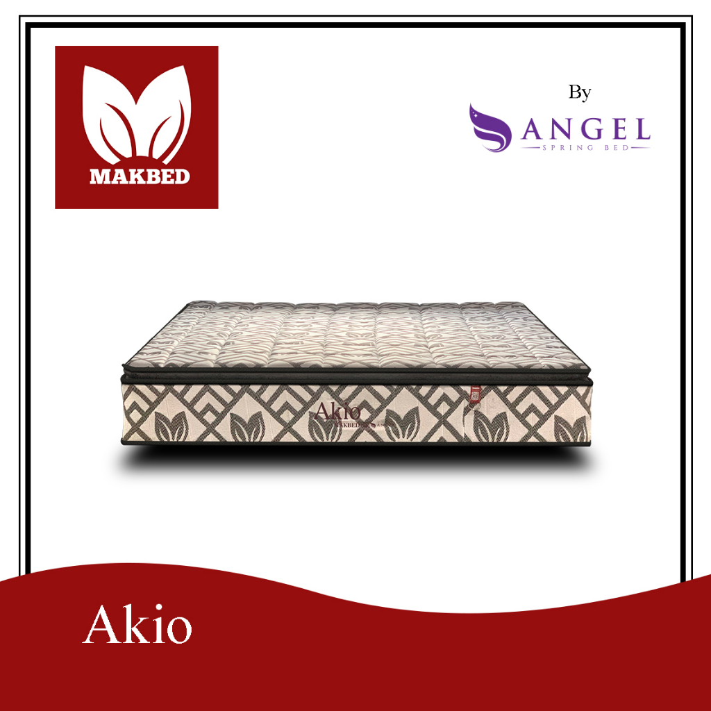 Jual Kasur Springbed Type Akio Makbed by Angel - Mattress (Matras) Only ...