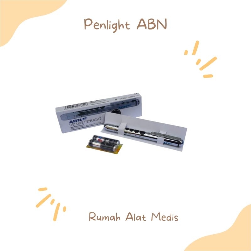 Jual Penlight ABN / Senter ABN Sinar Kuning / Senter Medis | Shopee ...