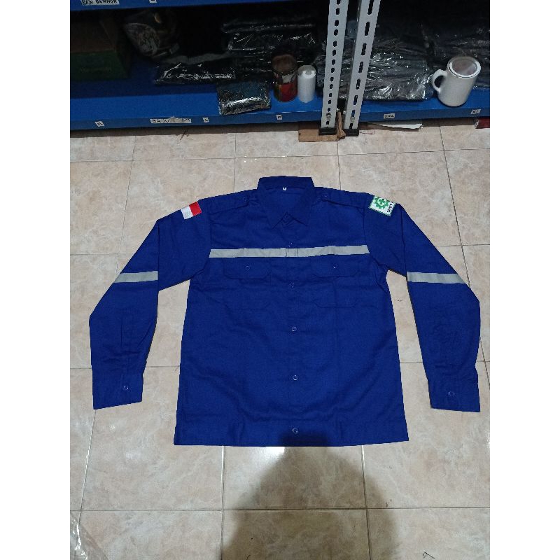 Jual SERAGAM KERJA ATASAN WEARPACK PROYEK PDH SAFETY | Shopee Indonesia