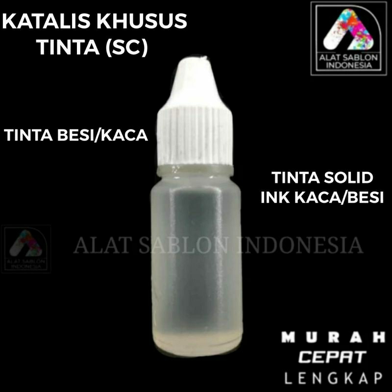 Jual KATALIS PENGUAT TINTA BESI/ GELAS KACA 10ML | Shopee Indonesia
