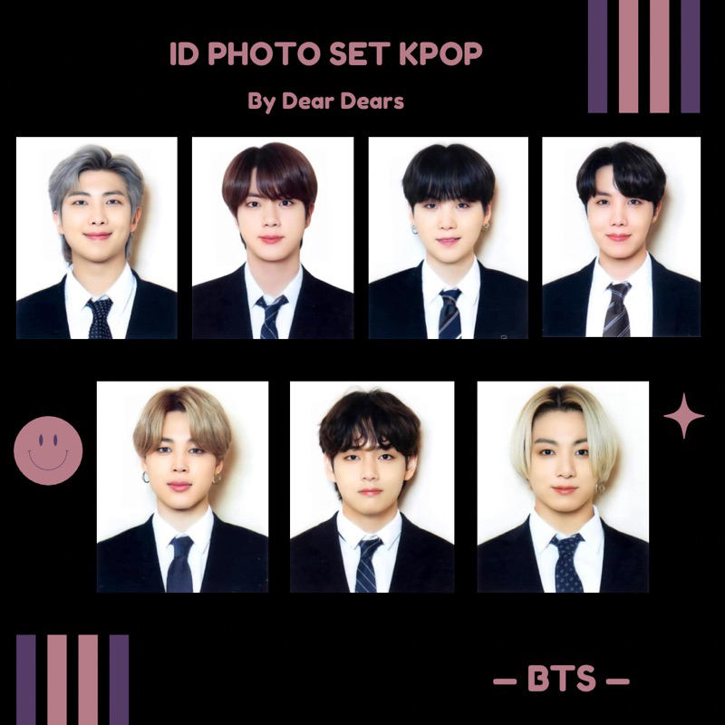 Jual Pas Foto KPOP All Member | ID Photo Set [BTS EXO NCT DREAM NCT 127 ...
