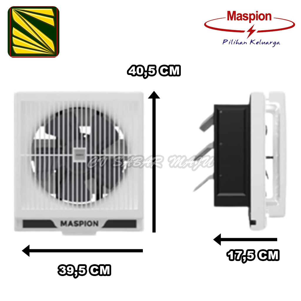 Jual Exhaust Fan 12 Inch MV 300 NEX Maspion | Shopee Indonesia