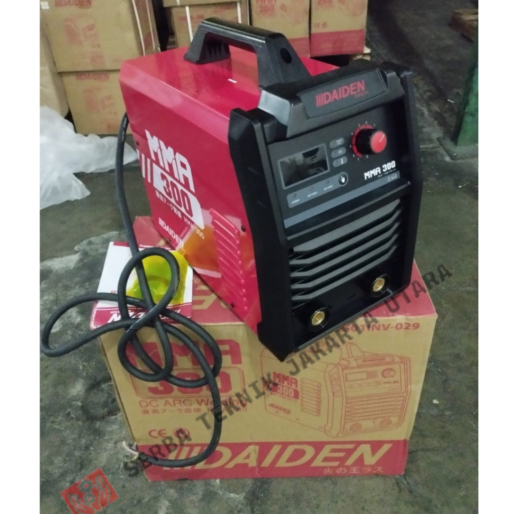 Jual Mesin Las Listrik DAIDEN MMA MMAi 300 Trafo Las 3 Phase | Shopee ...