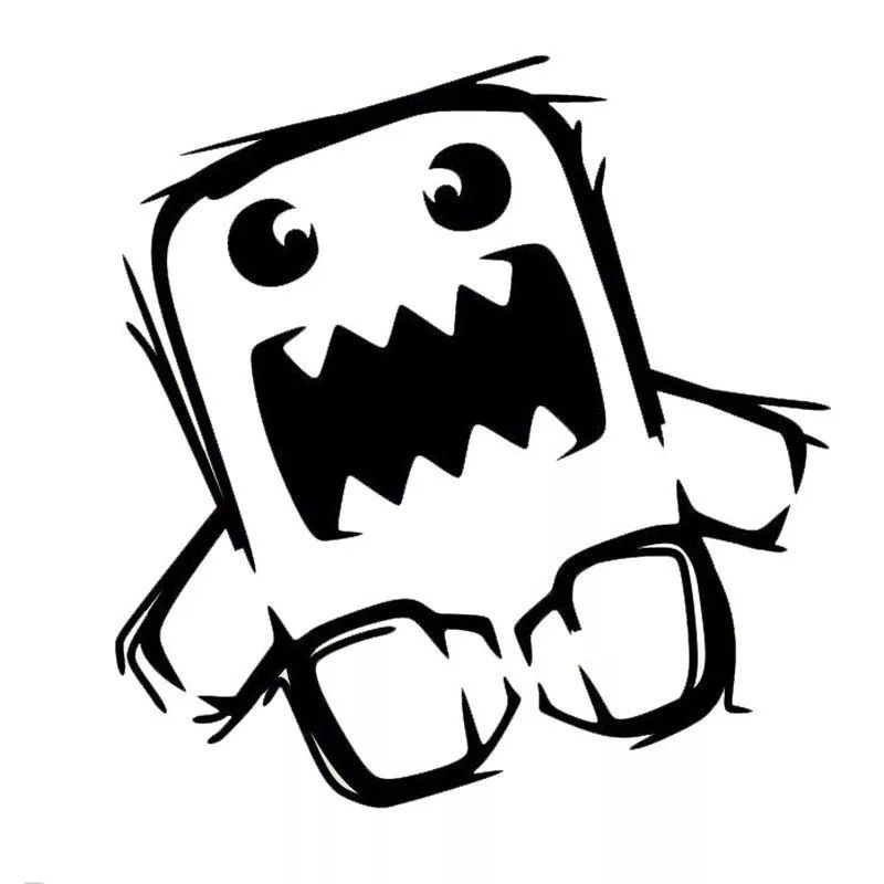 Jual Sticker Cuting Unik Domo Animasi Sticker | Shopee Indonesia