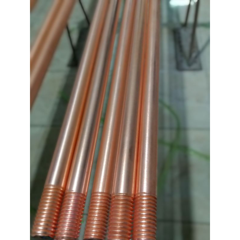 Jual grounding bonded/stick grounding 5/8 x 2mtr (bukan besi beton ...