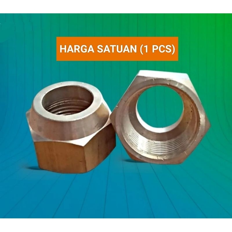 Jual Nut Nepel Pipa AC 1/2" Kuningan / Mur Niple AC / Neple Baut Sambungan Pipa AC | Shopee ...