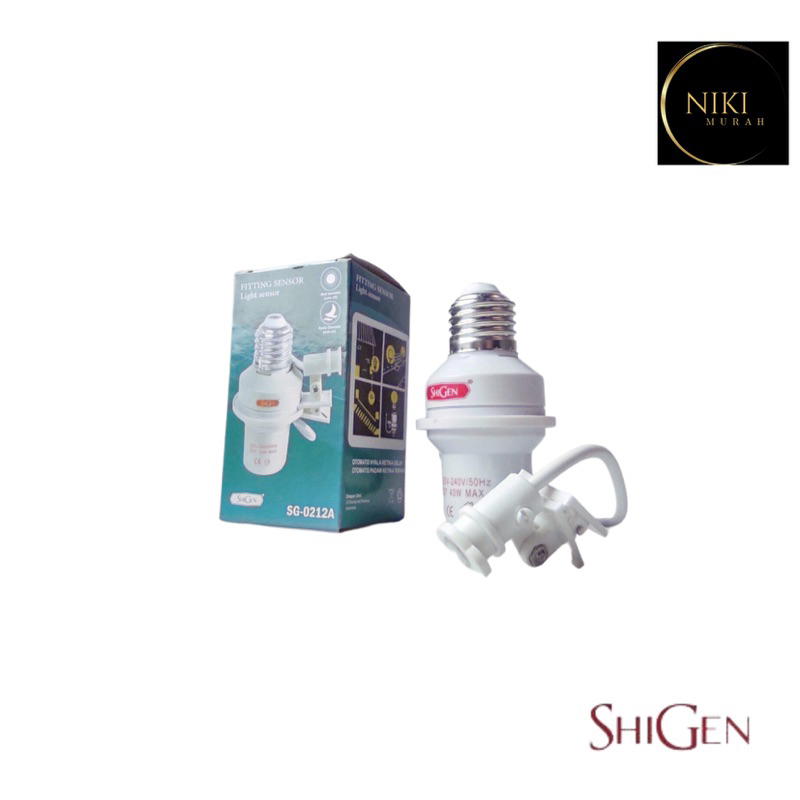 Jual Fitting Sensor Cahaya Otomatis Shigen | Shopee Indonesia
