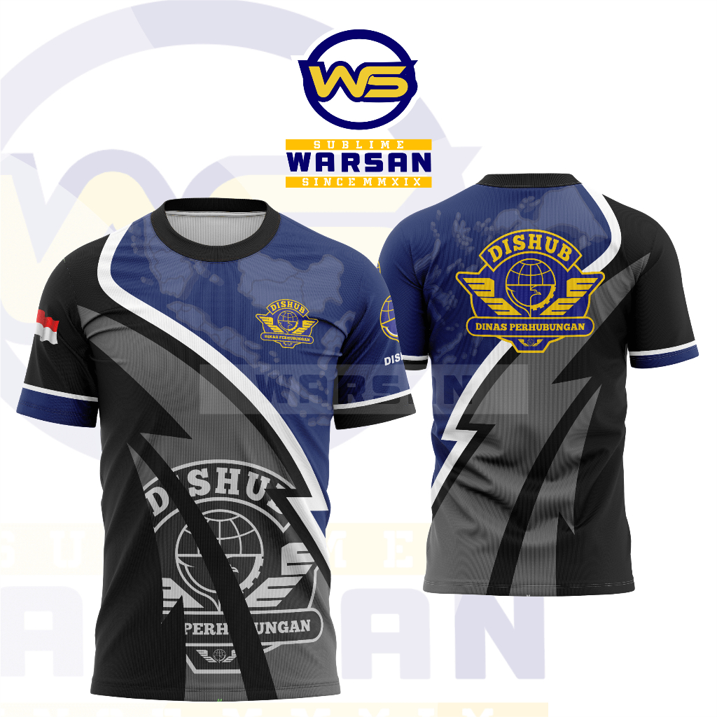 Jual KAOS DISHUB FULLPRINT / JERSER DISHUB / BAJU DISHUB DINAS ...