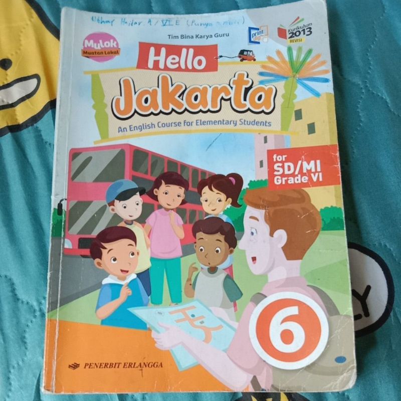 Jual Buku Hello Jakarta kelas 6 SD penerbit Erlangga | Shopee Indonesia
