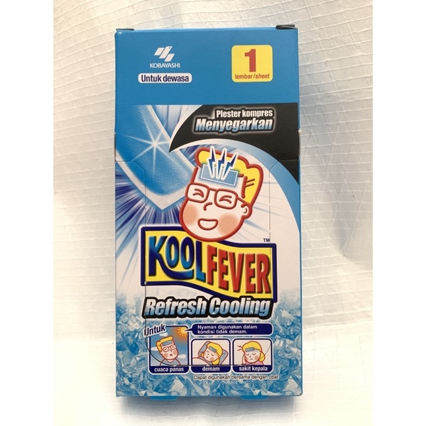 Jual Koolfever Adult Box 6's Sachet - Kool Fever Dewasa / Plester ...