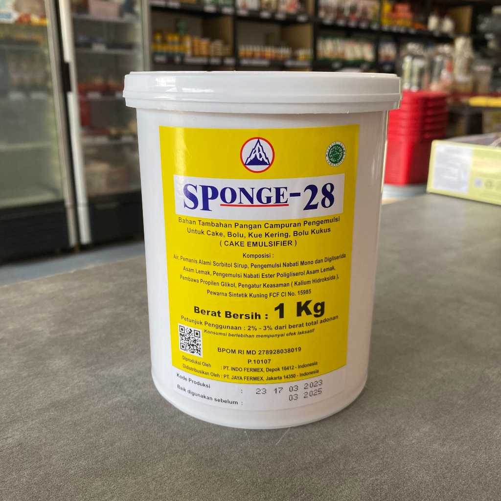 Jual SPonge-28 SP Pail Cake Emulsifier 1 Kg | Shopee Indonesia
