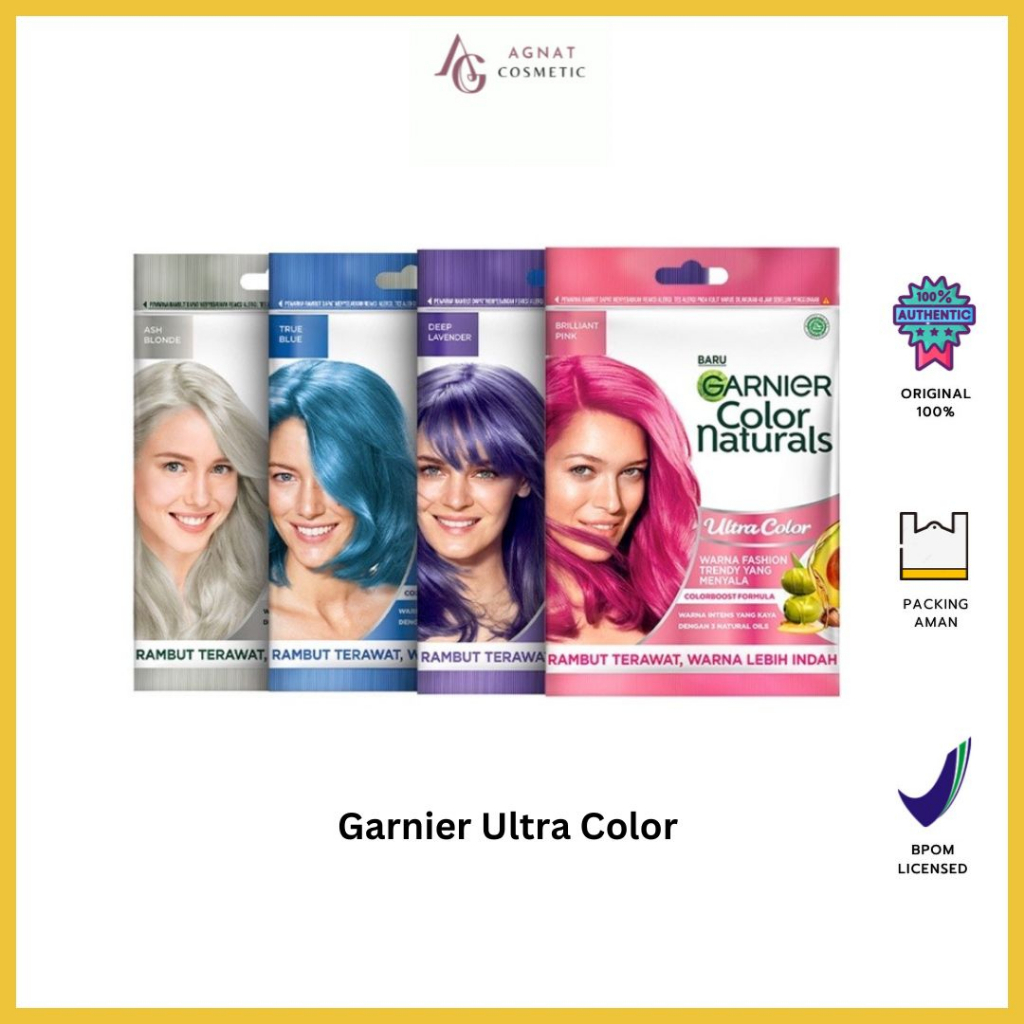 Jual GARNIER Color Naturals Ultra Color 30gr / Hair Color Sachet ...
