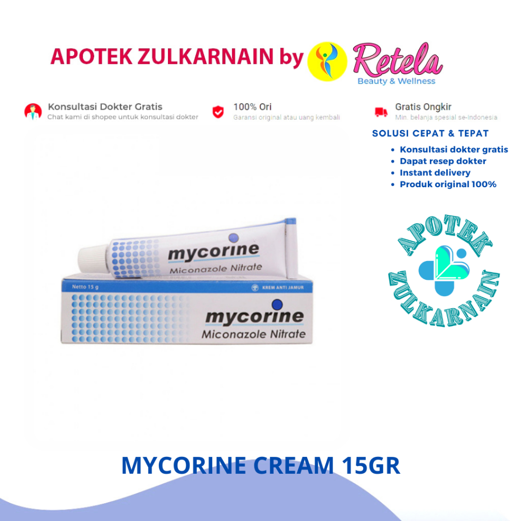 Jual Mycorine Cream 15Gr | Shopee Indonesia