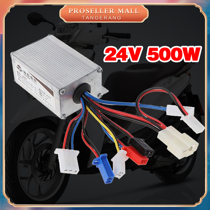 Jual Kontroler Sepeda Listrik 24V 500W Controller Motor Brushed Dc ...