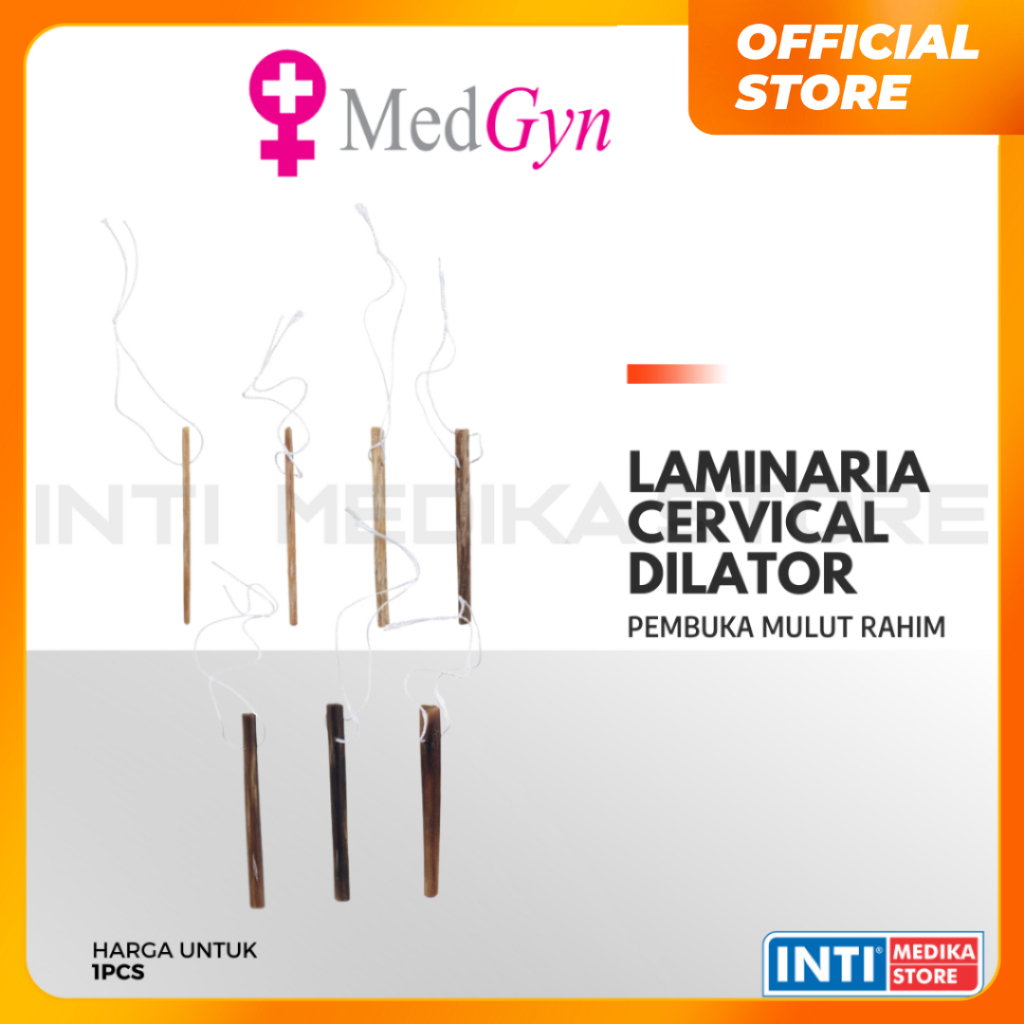 Jual MEDGYN - Laminaria S / M / L | Cervical Dilator Pembuka Mulut ...