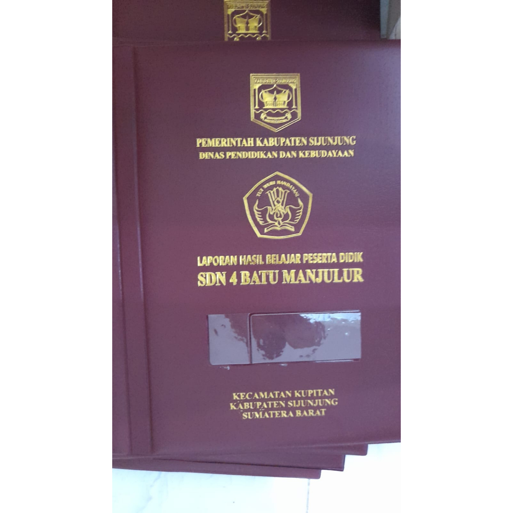 Jual SAMPUL RAPORT K13 CUSTOM SESUAI NAMA SEKOLAH ISI 20 | Shopee Indonesia