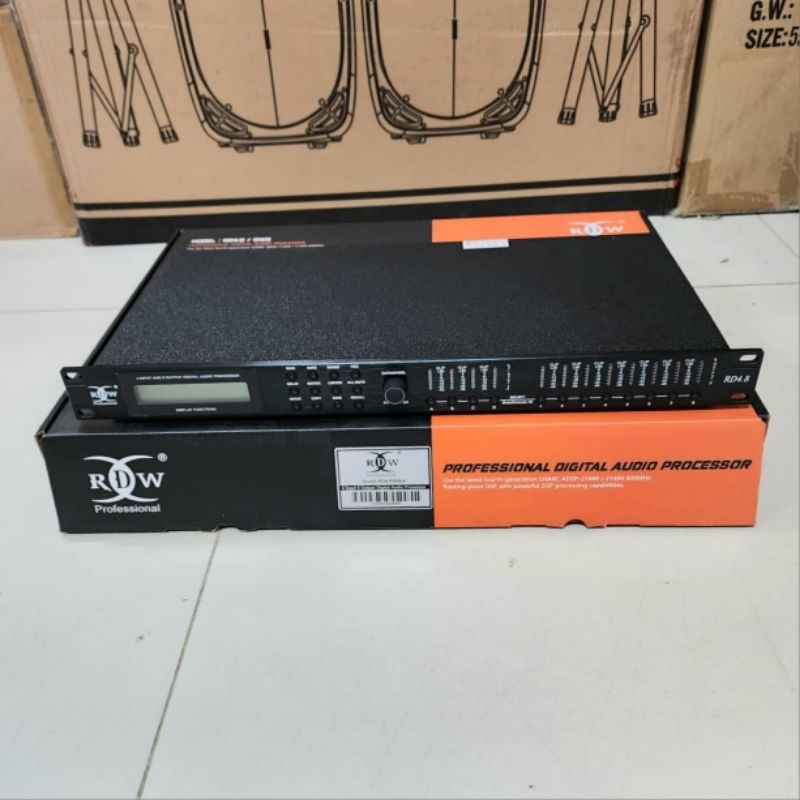Jual Digital Audio Processor Rdw Dlms Management Speaker Rd4.8 Ori ...