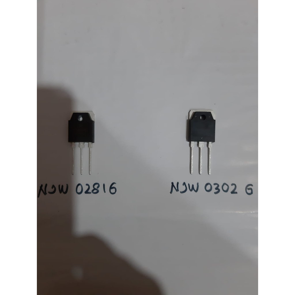 Jual Transistor Final TR FINAL NJW 0281 G Dan NJW 0302 G.ORIGINAL BISA UNTUK POWER 4 CHANNEL ...