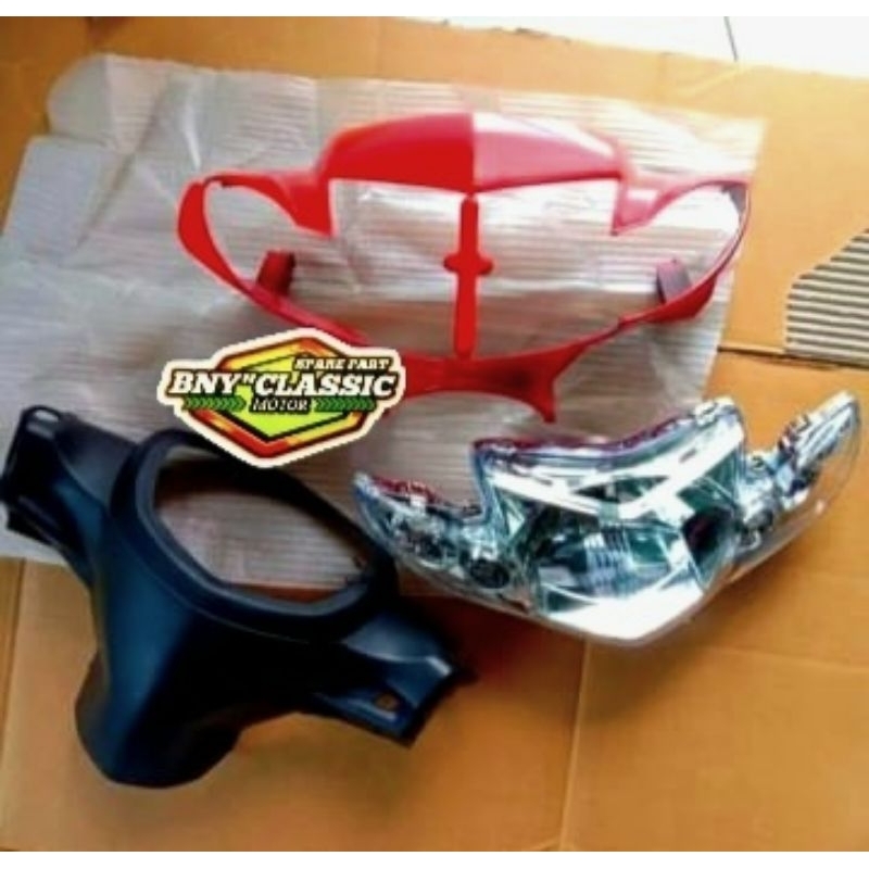 Jual BATOK DEPAN BELAKANG SET LAMPU VEGA R NEW WARNA BIRU HITAM MARUN ...