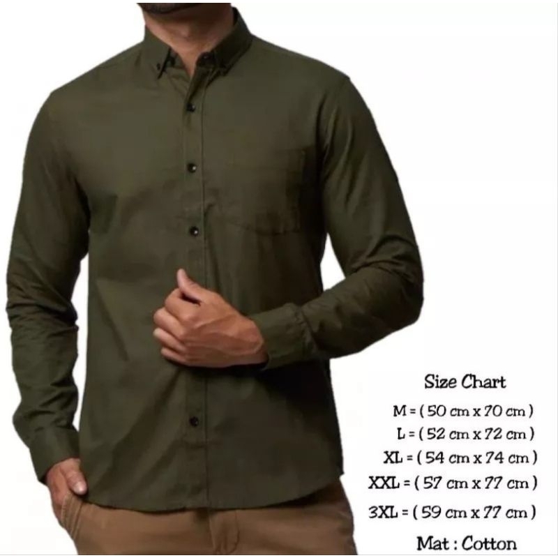 Jual PROMO (COD) Kemeja Pria Lengan Panjang Kemeja Polos Pria Oxford ... Jual PROMO (COD) Kemeja Pria Lengan Panjang Kemeja Polos Pria Oxford ...