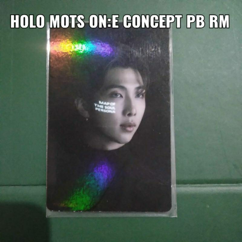 Jual Official Photocard (PC) MOTS ON:E CONCEPT PB HOLO NAMJOON(RM) BTS ...