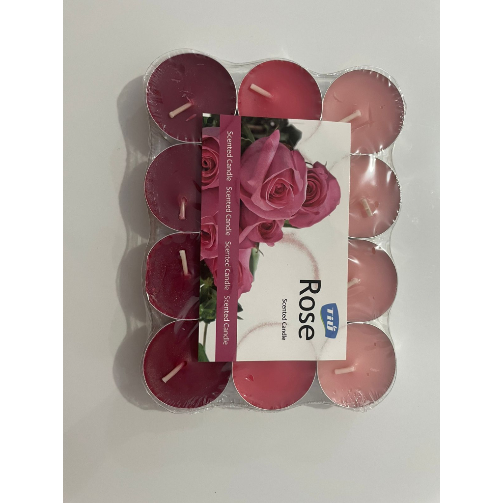 Jual lilin wangi/candles tealight aroma terapi/lilin kecil isi 12pcs ...