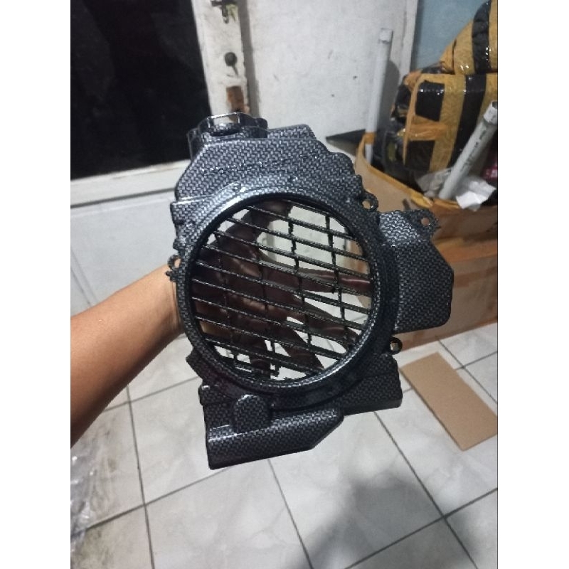 Jual cover radiator vario 110 karbon | Shopee Indonesia