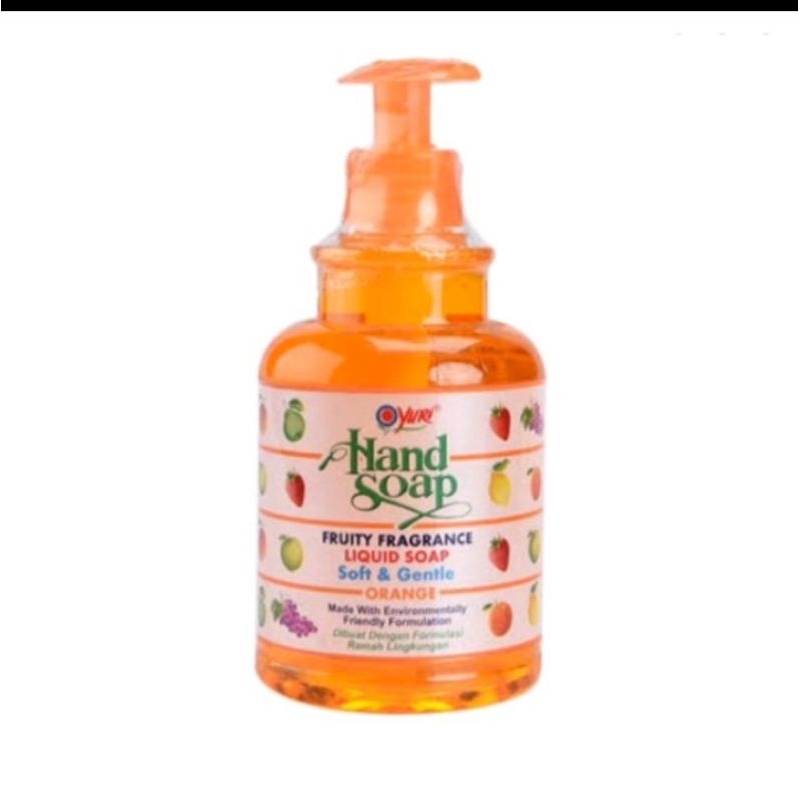Jual YURI BOTOL BOTOL Hand Soap ORANGE 410ml | Shopee Indonesia